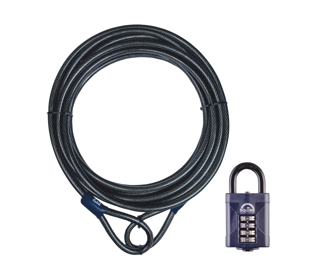 Combi 12C/10M Bike Security Cable Kit – Squire Locks UK