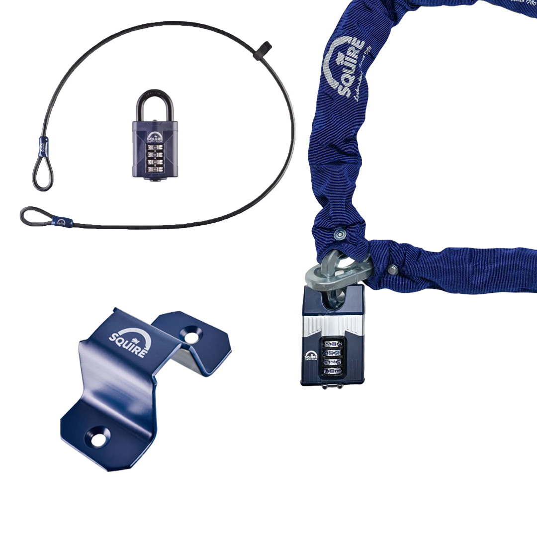 Warrior Combi Bike Lock Home Kit | Squire Locks – Squire Locks UK